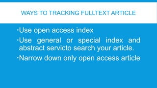 Cara Mudah Menggunakan Reference Management untuk Tracking Scientific ...