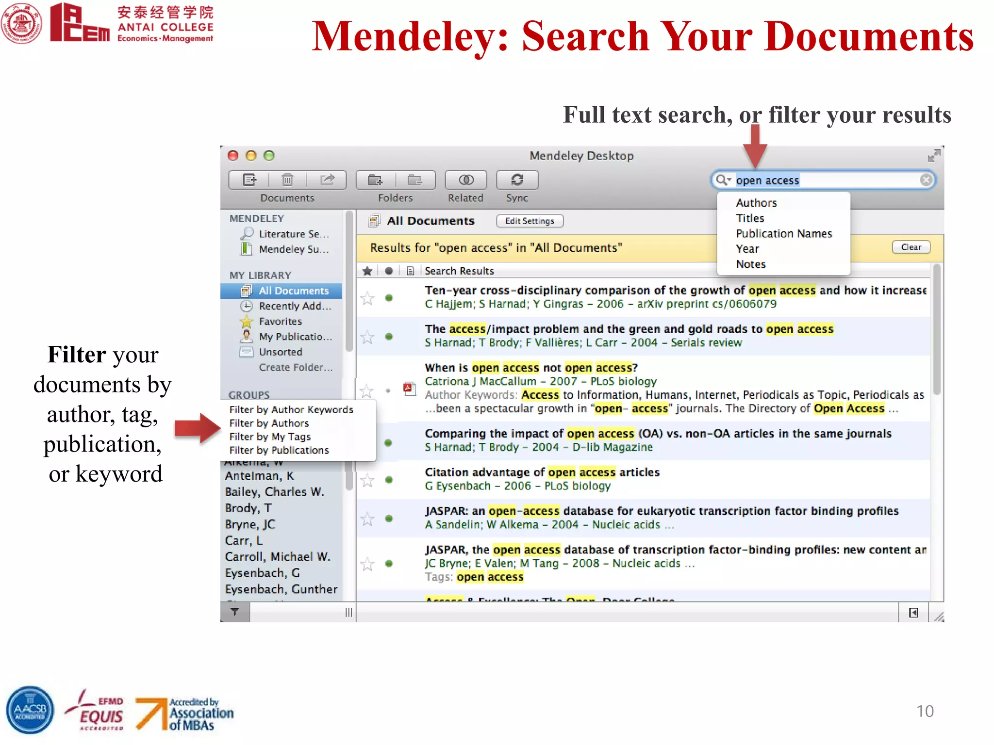 Mendeley (new) | PDF