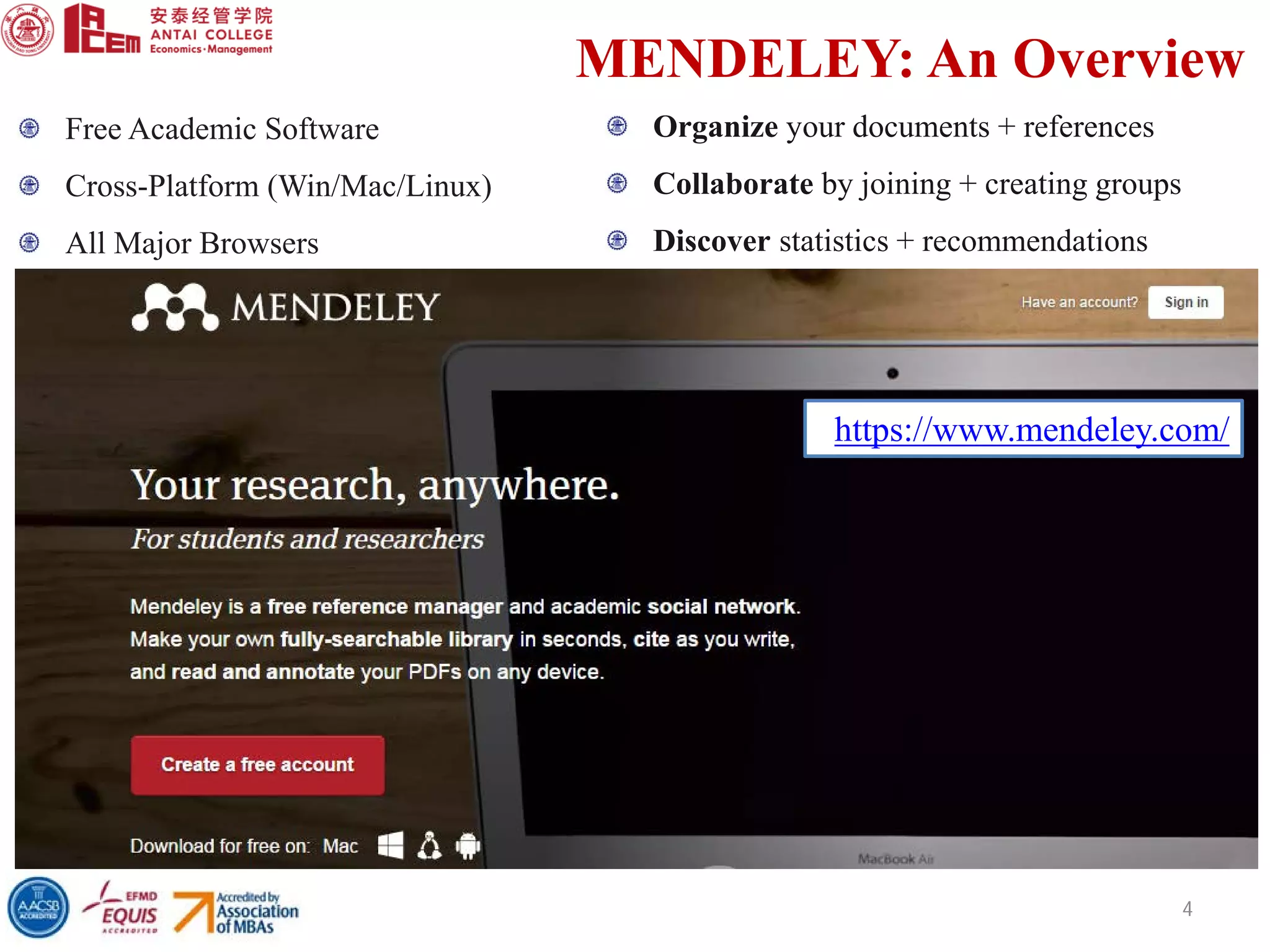Mendeley (new) | PDF