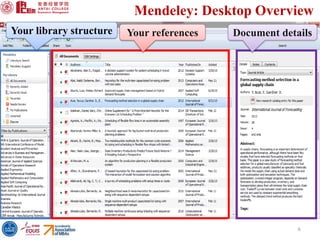 Mendeley (new) | PDF