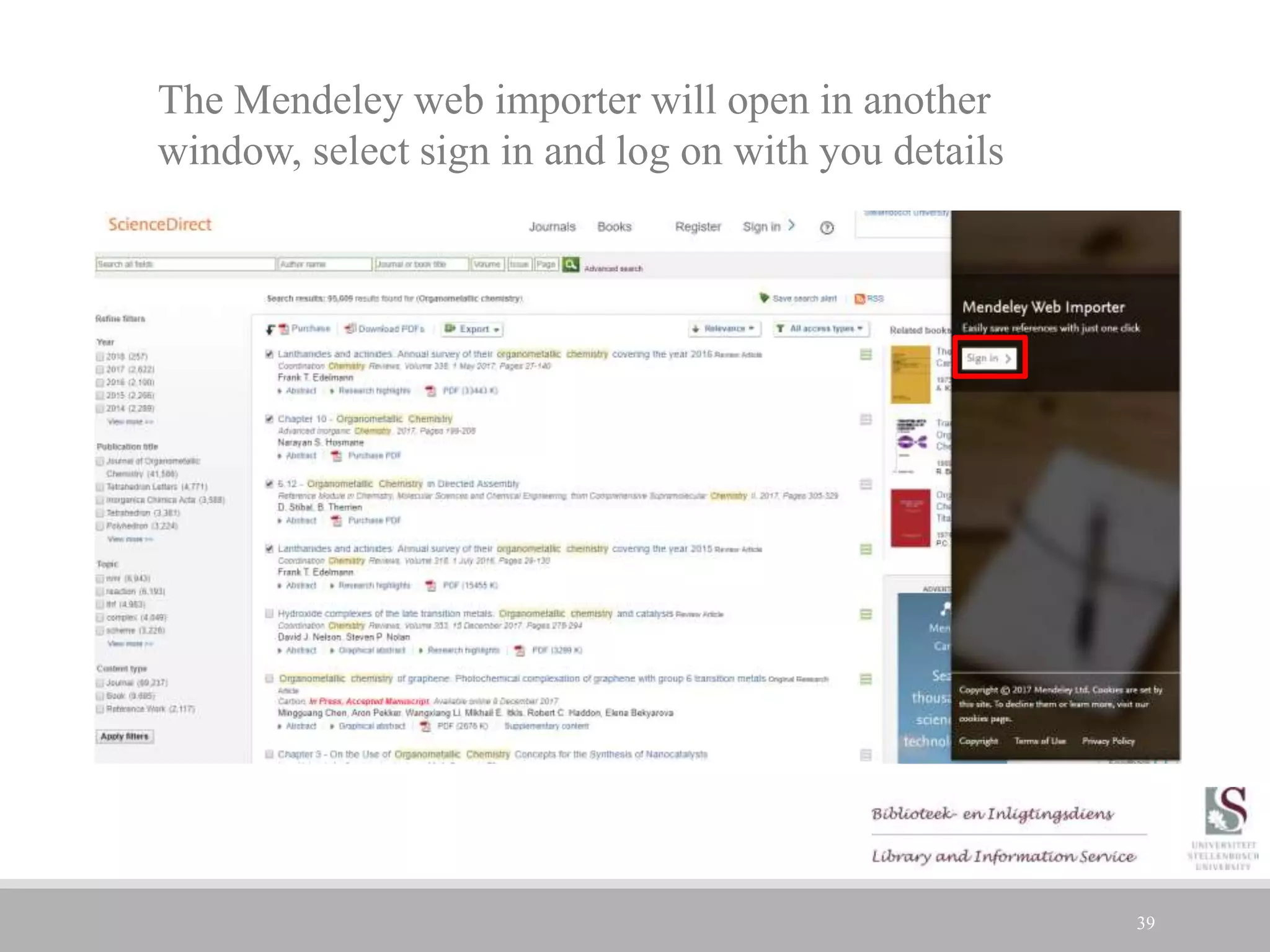 Mendeley for Reference Management | PPT