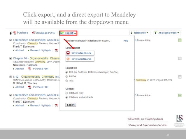Mendeley for Reference Management | PPT