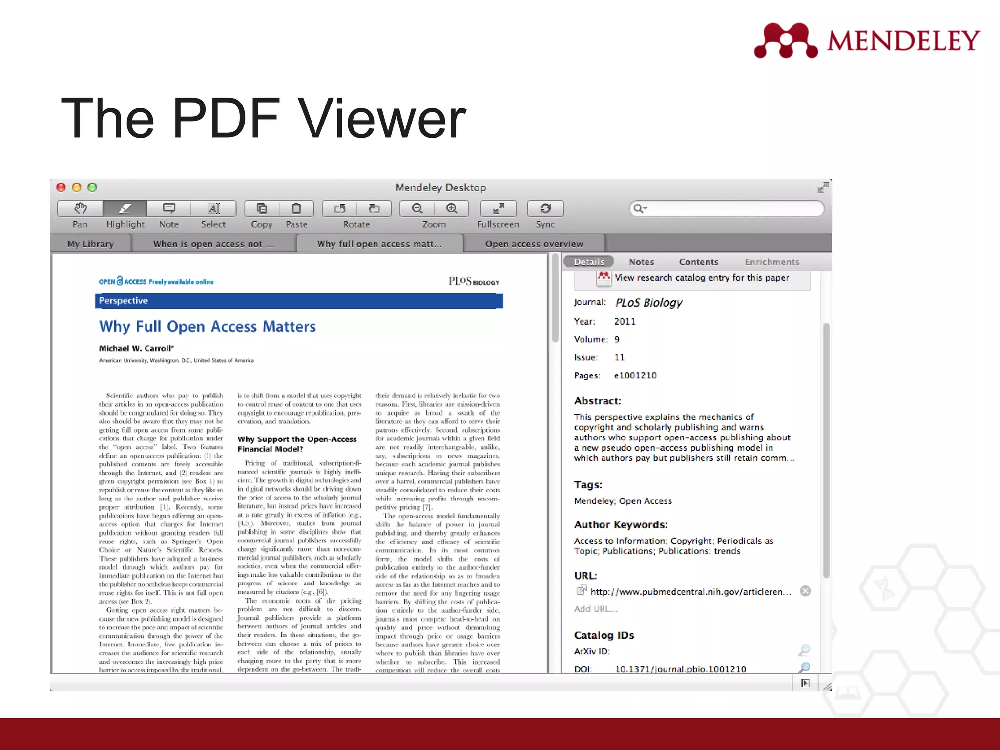 Mendeley reference management tool | PPT