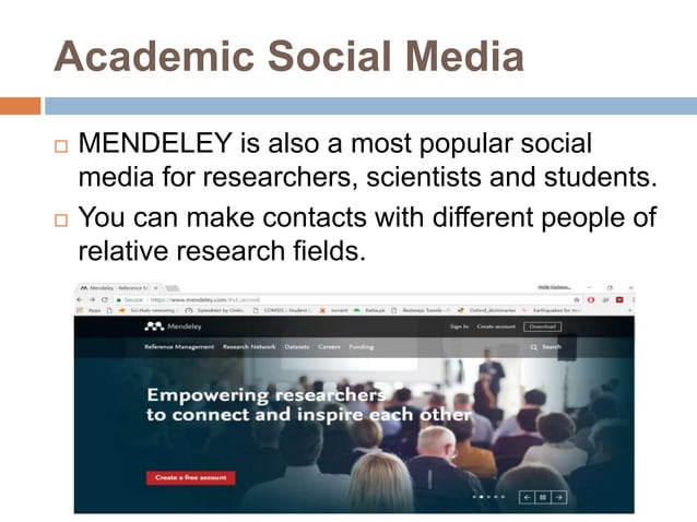 Mendeley software beginers | PPT