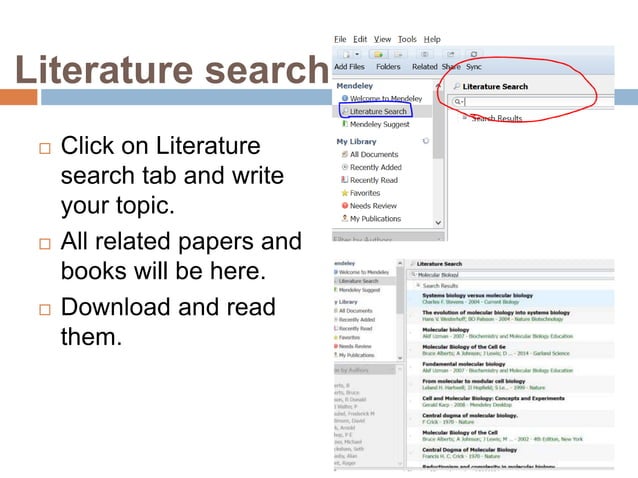Mendeley software beginers | PPTX