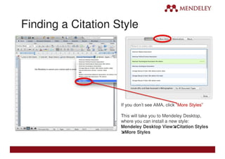 Mendeley Software Features | PPT