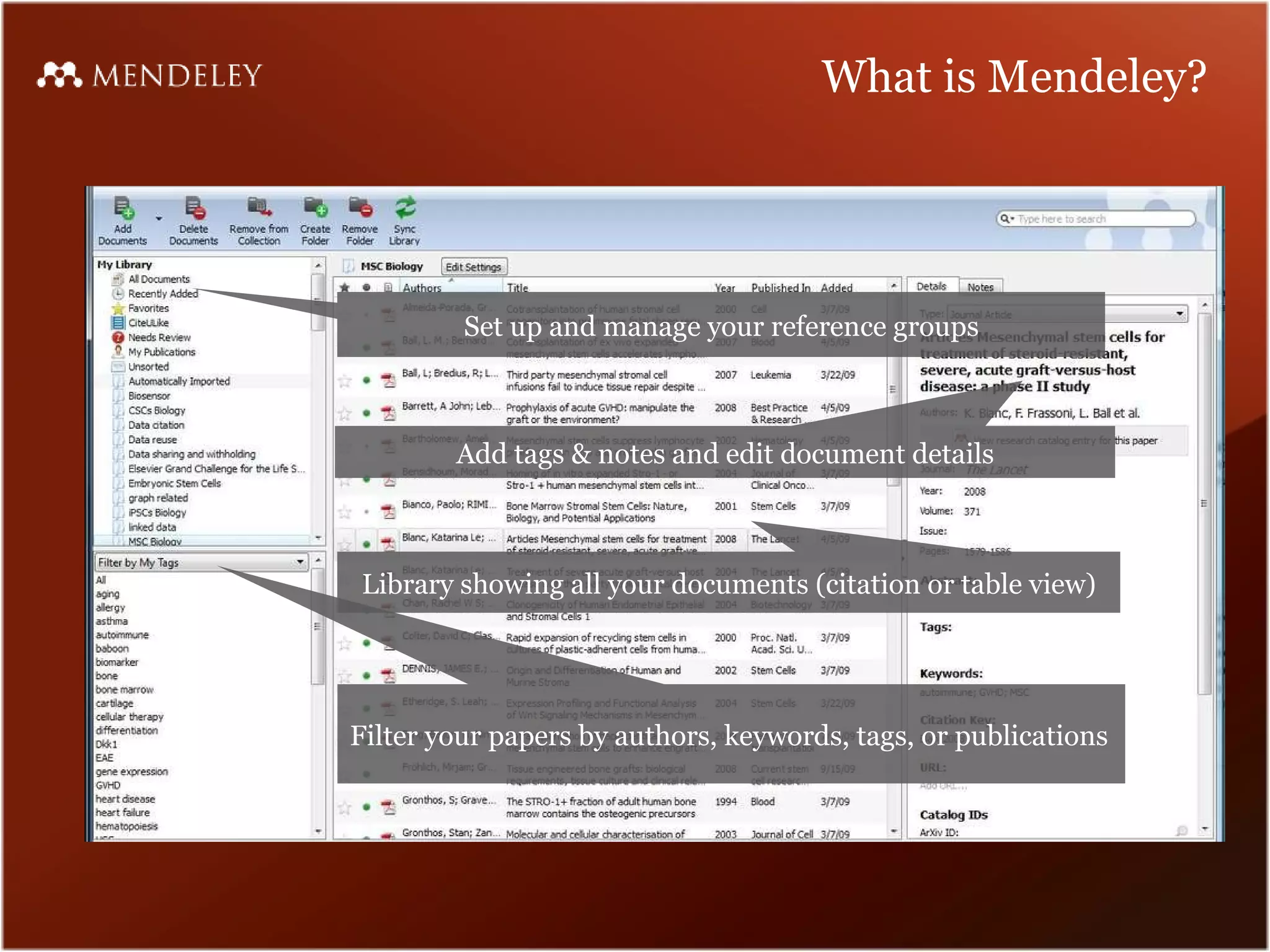 Mendeley teaching presentation_0981_template | PPT