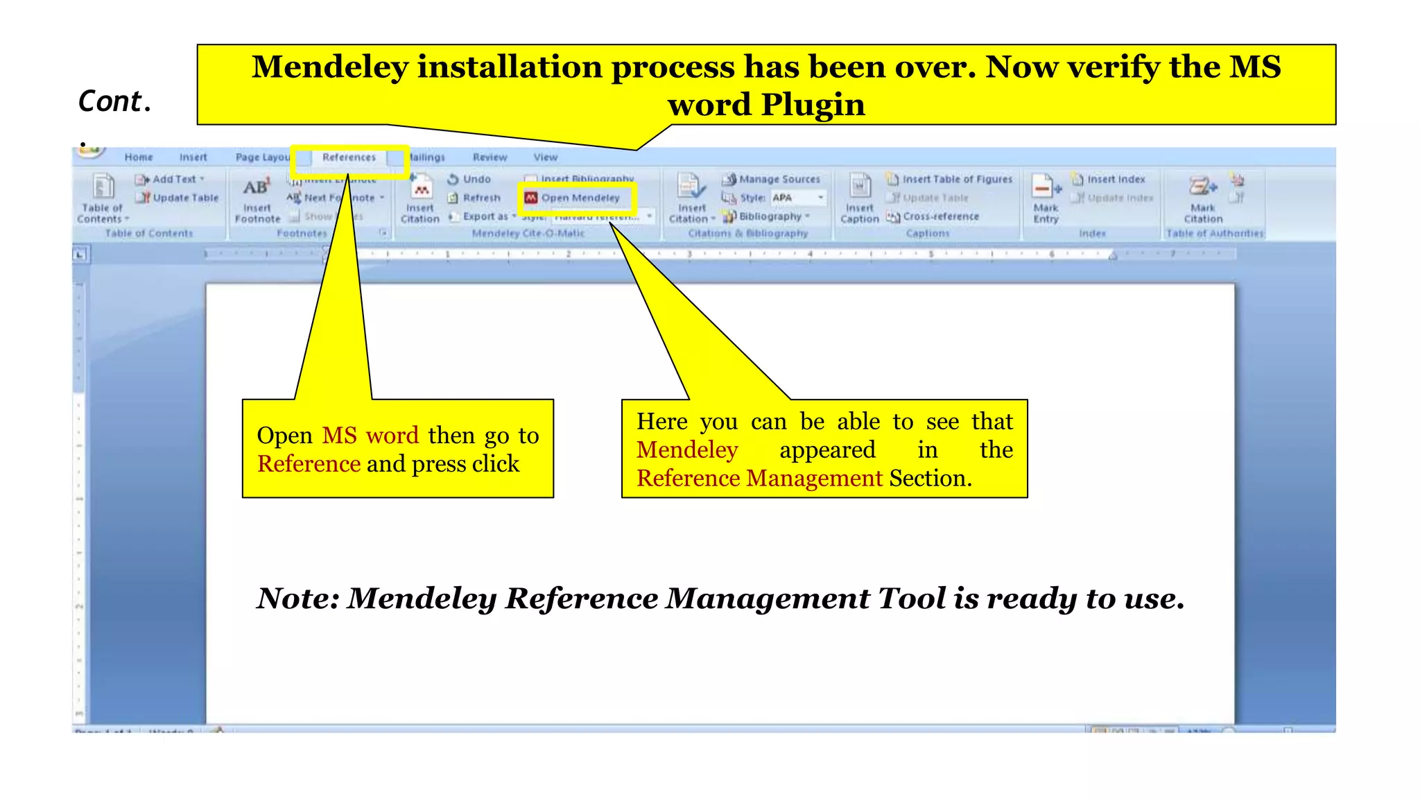 Mendeley tutorial | PPTX