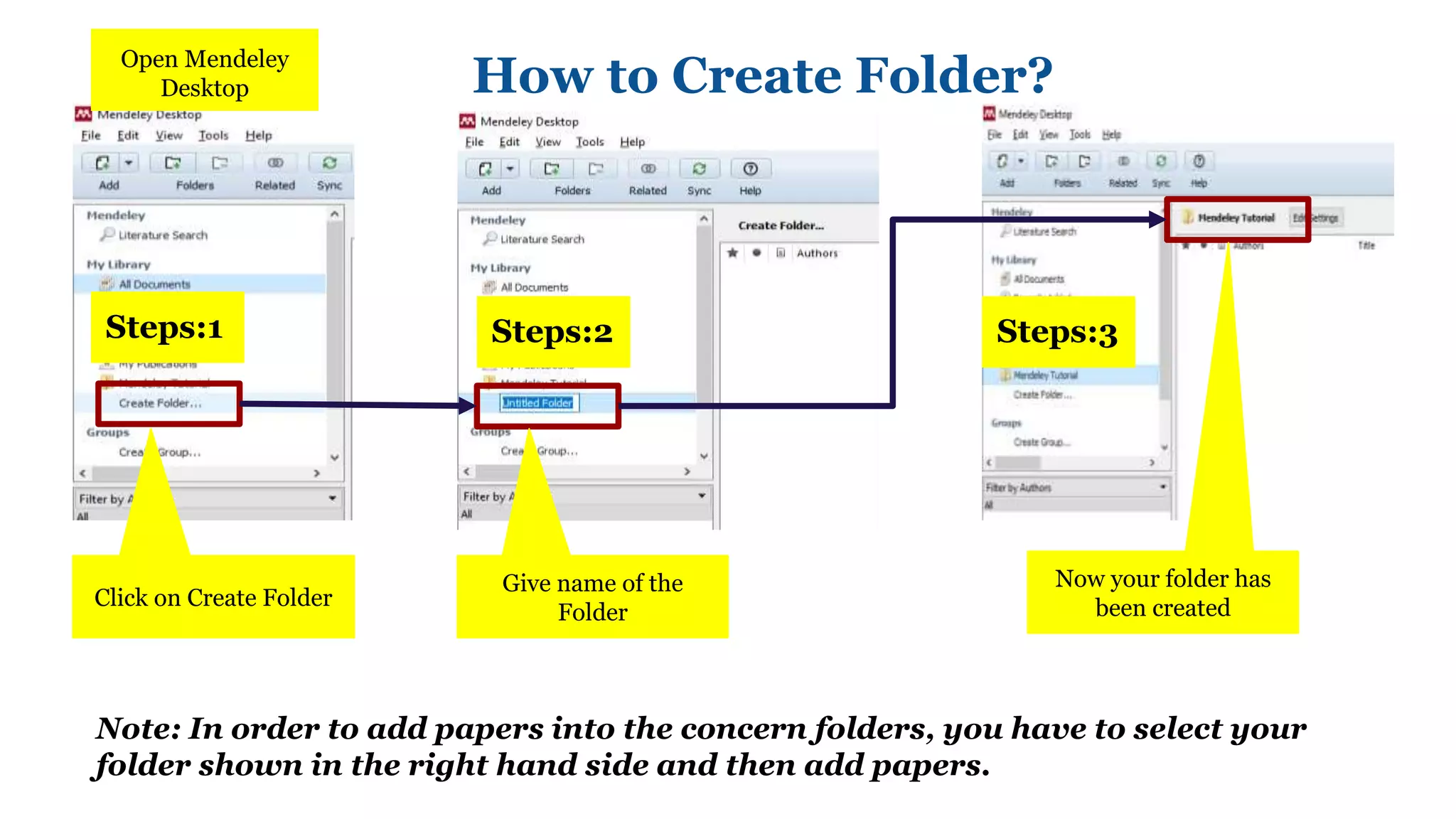 Mendeley tutorial | PPTX
