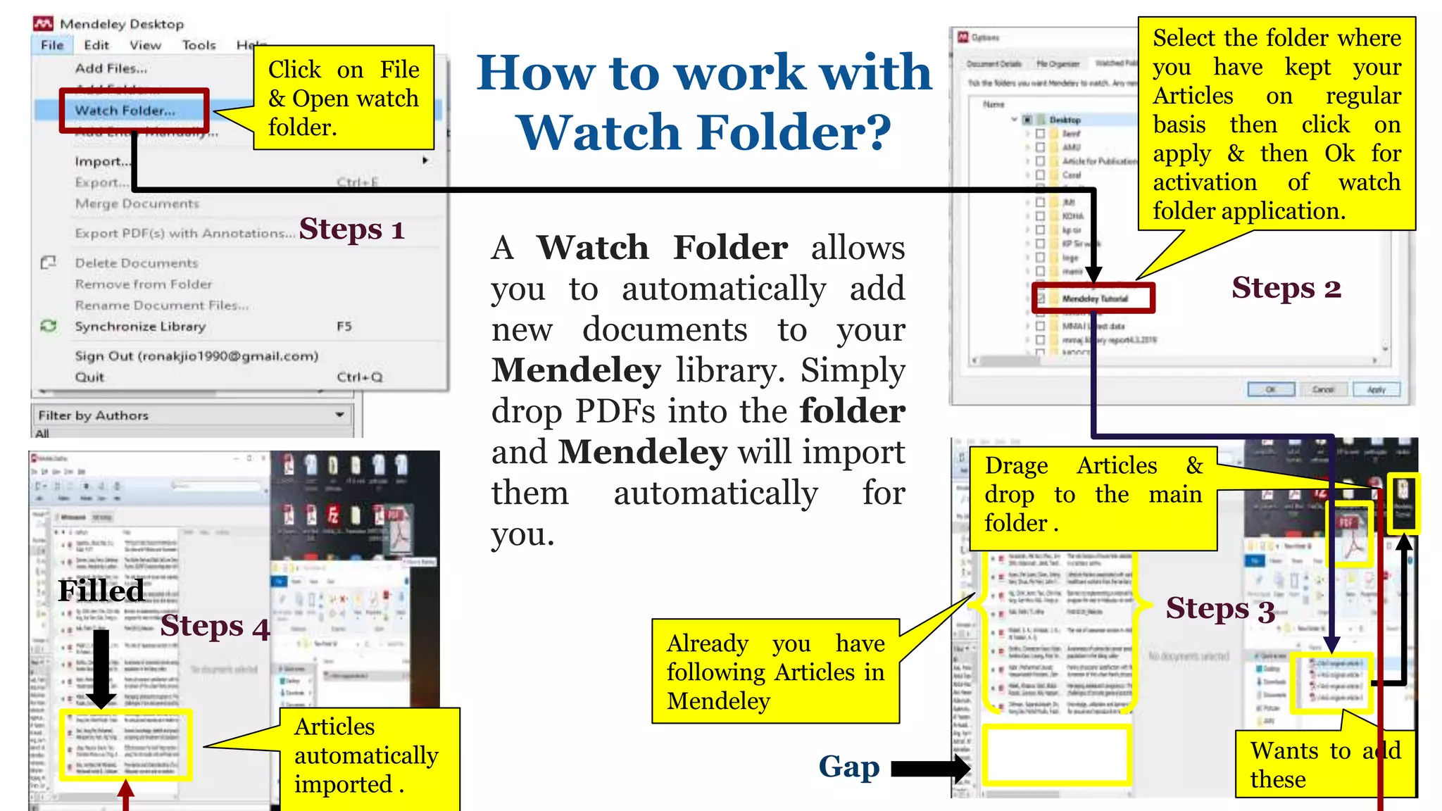Mendeley tutorial | PPTX