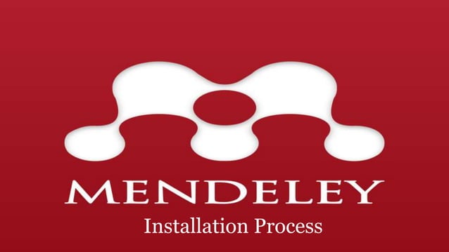 Mendeley tutorial | PPTX | Desktop Publishing | Computer Software and ...