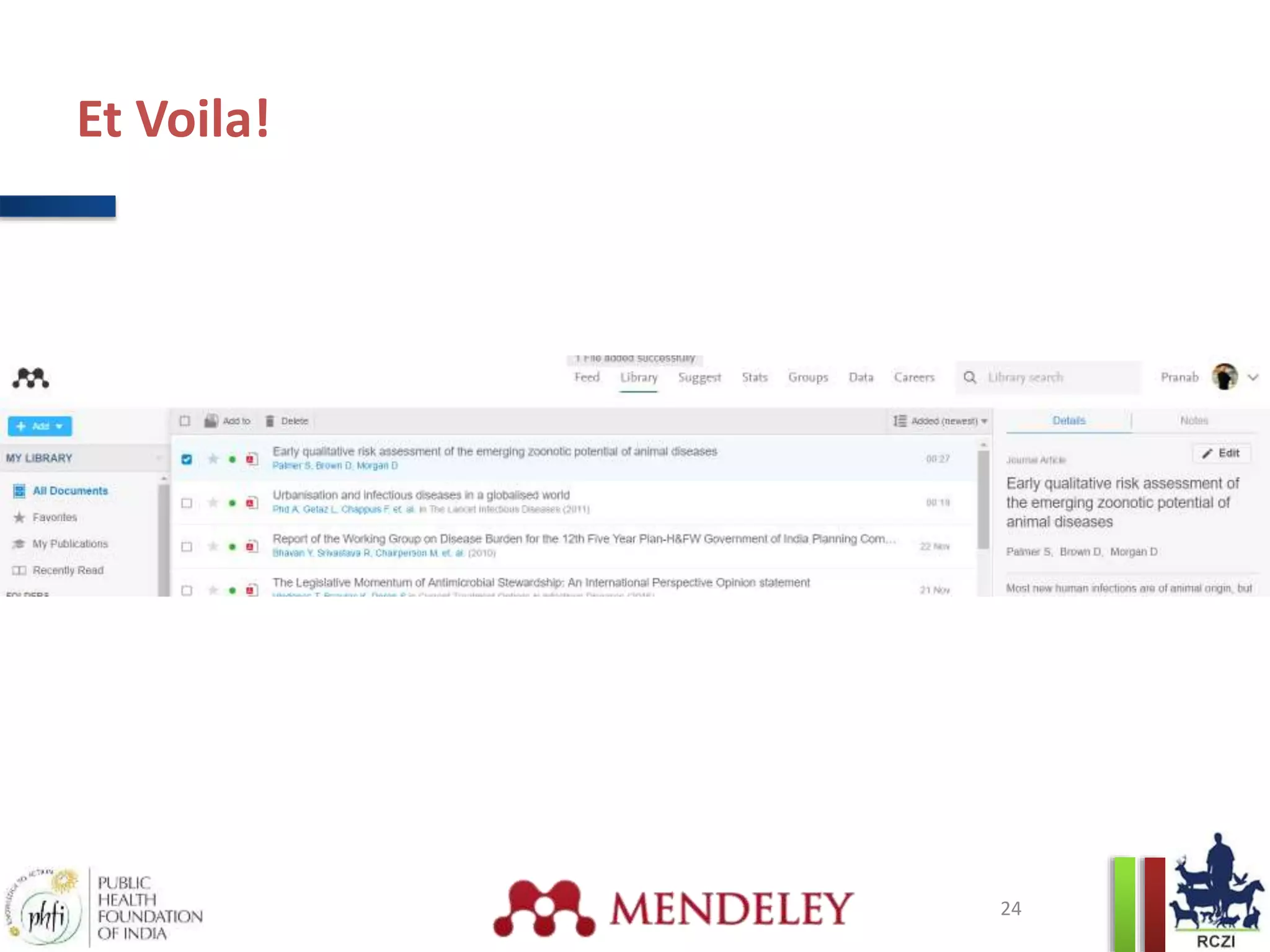 Mendeley: A Step-by-Step Guide for Beginners | PPTX