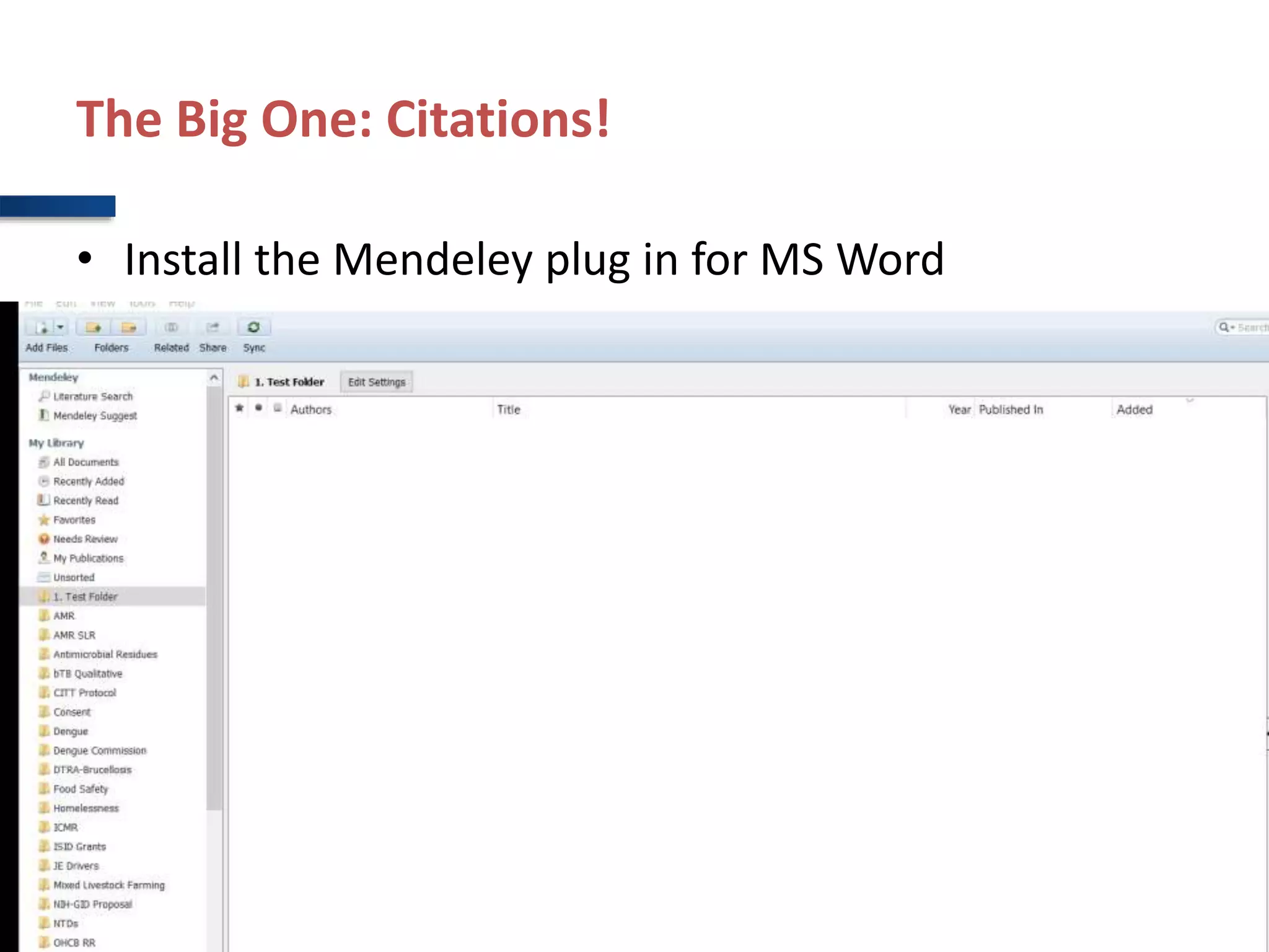 Mendeley: A Step-by-Step Guide for Beginners | PPTX