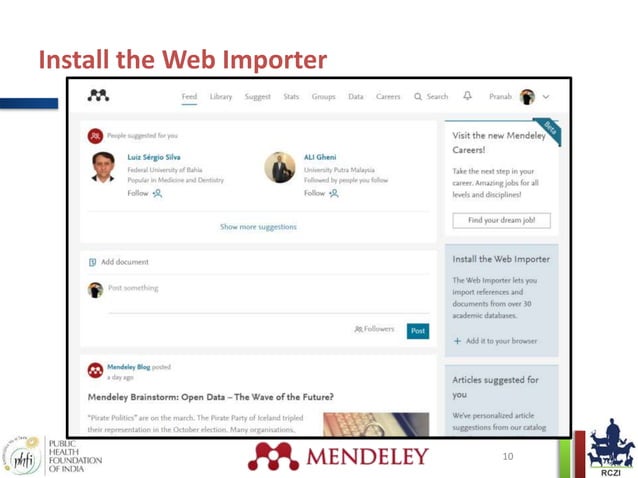 Mendeley: A Step-by-Step Guide for Beginners | PPTX
