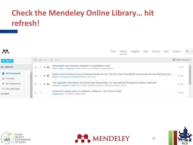 Mendeley: A Step-by-Step Guide for Beginners | PPTX