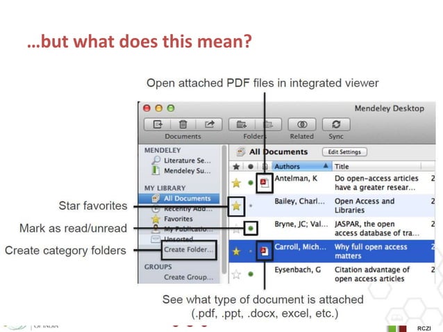 Mendeley: A Step-by-Step Guide for Beginners | PPTX