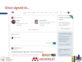 Mendeley: A Step-by-Step Guide for Beginners | PPTX