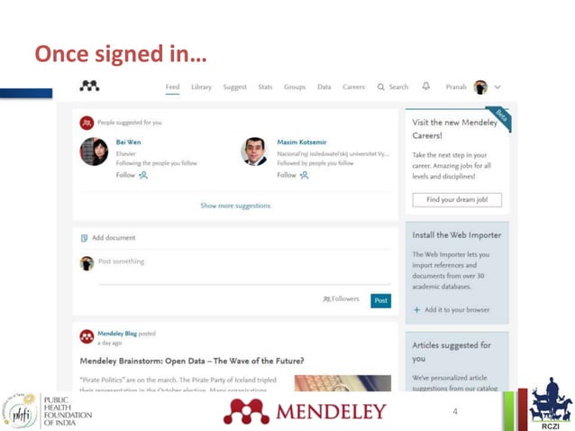 Mendeley: A Step-by-Step Guide for Beginners | PPTX