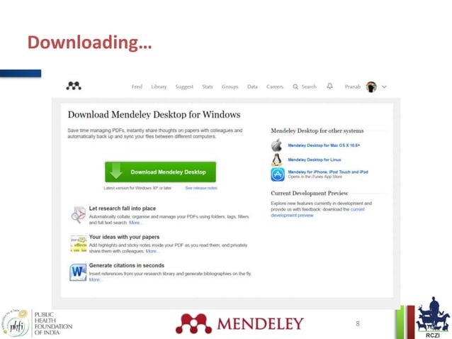 Mendeley: A Step-by-Step Guide for Beginners | PPTX