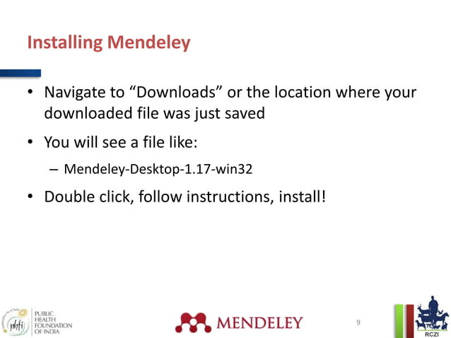 Mendeley: A Step-by-Step Guide for Beginners | PPTX