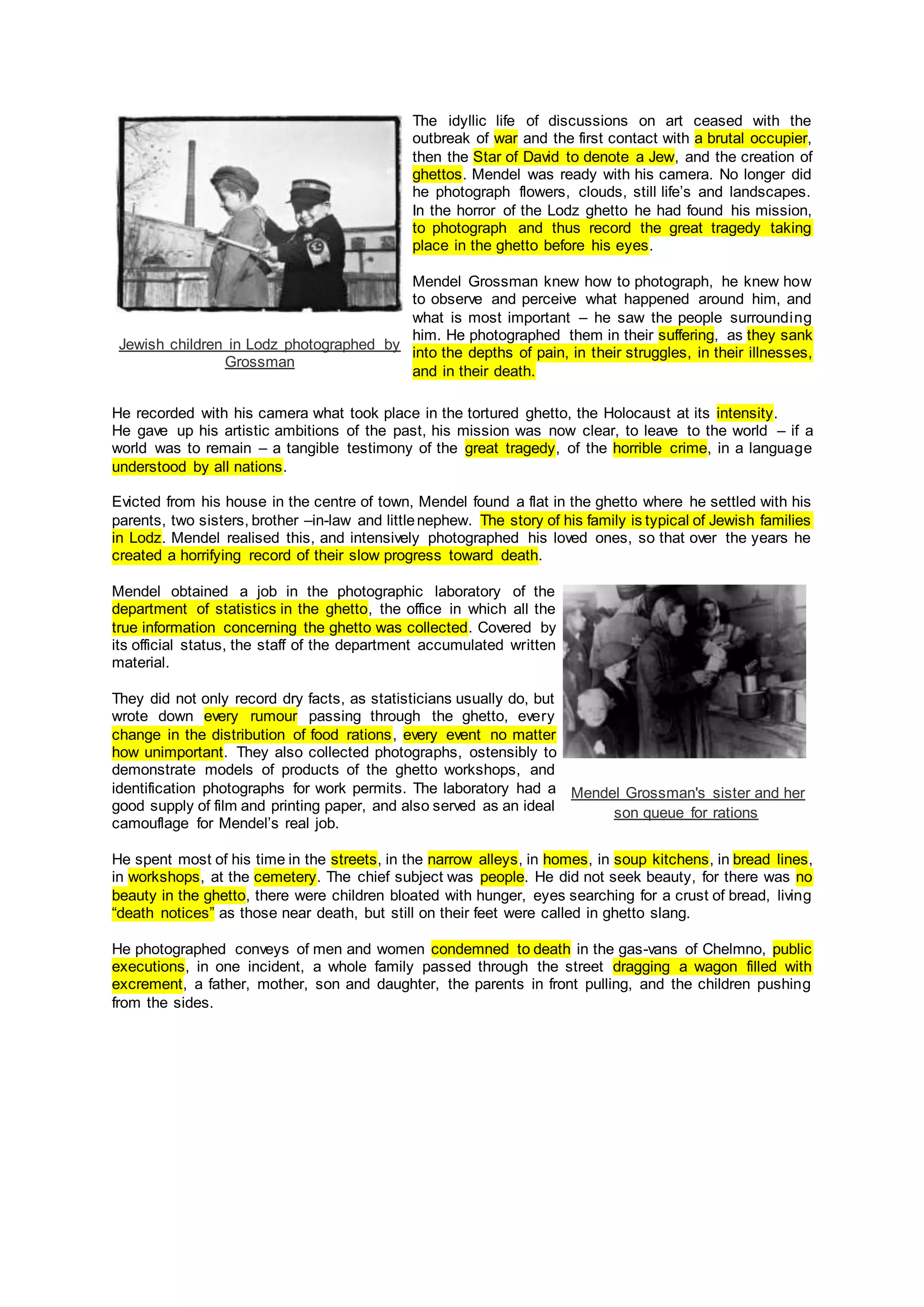 Mendel grossman | DOCX