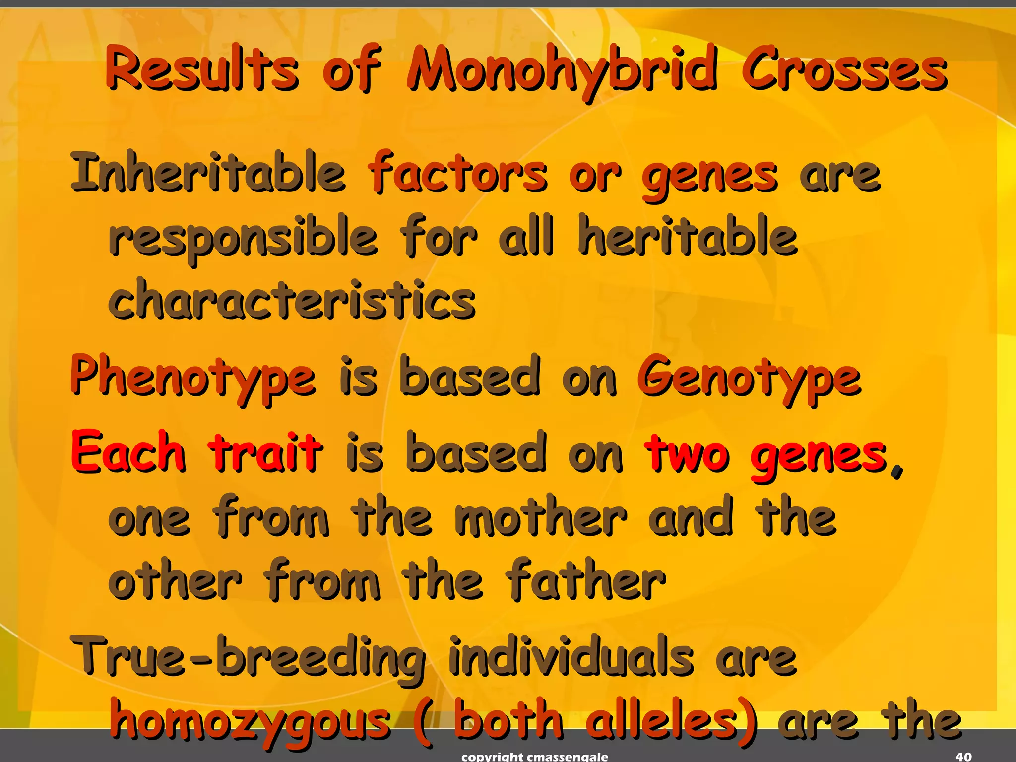 Mendelian genetics | PPT | Genetics | Science