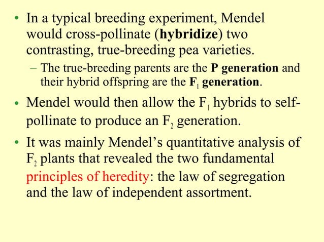 Mendelian genetics | PPT