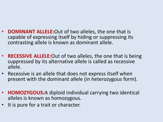 Mendelian genetics | PPTX | Gardening | Home & Garden