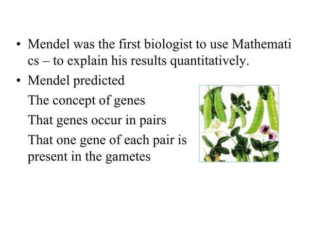 mendelian genetics and hereditynnnn.pptx | Free Download
