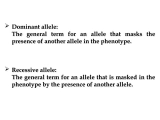 Mendelian Genetics understanding the Mendelian | PPT