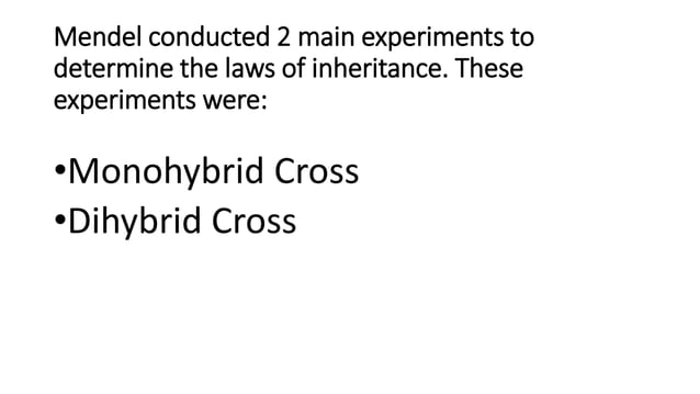 Mendels-law-of-inheritance.powerpoint presentation | PPTX | Genetics ...
