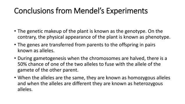 Mendels-law-of-inheritance.powerpoint presentation | PPTX | Genetics ...