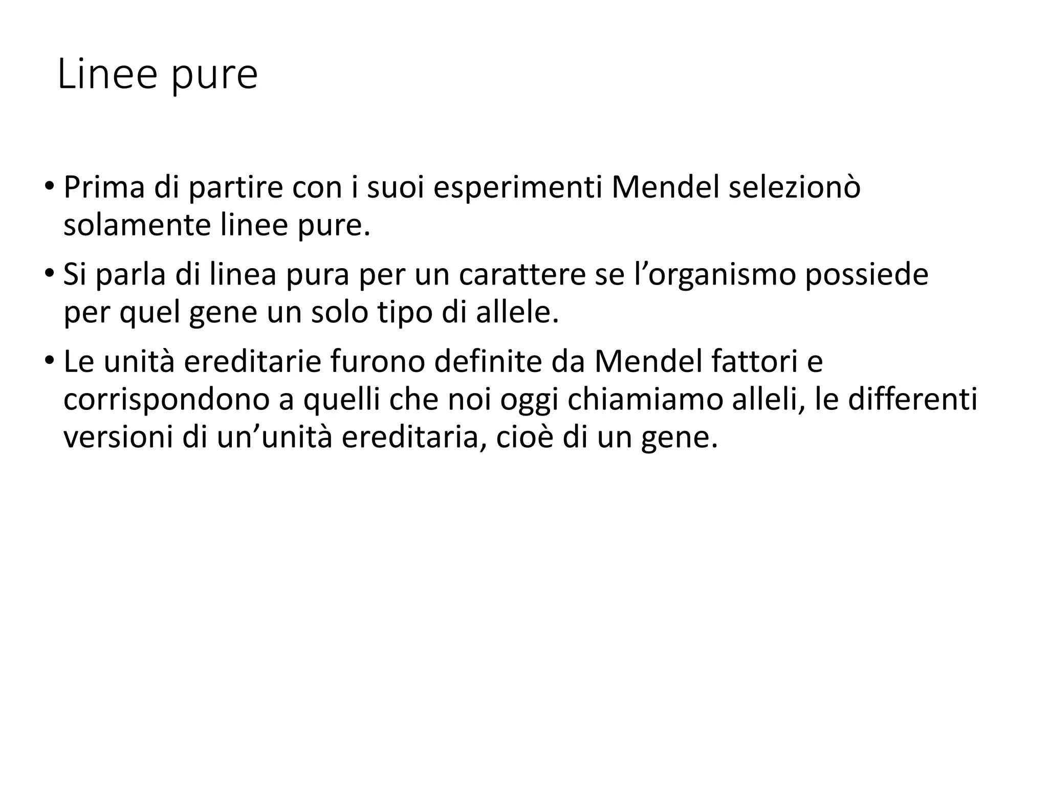Leggi di Mendel, le eccezioni e le patologie genetiche | PDF