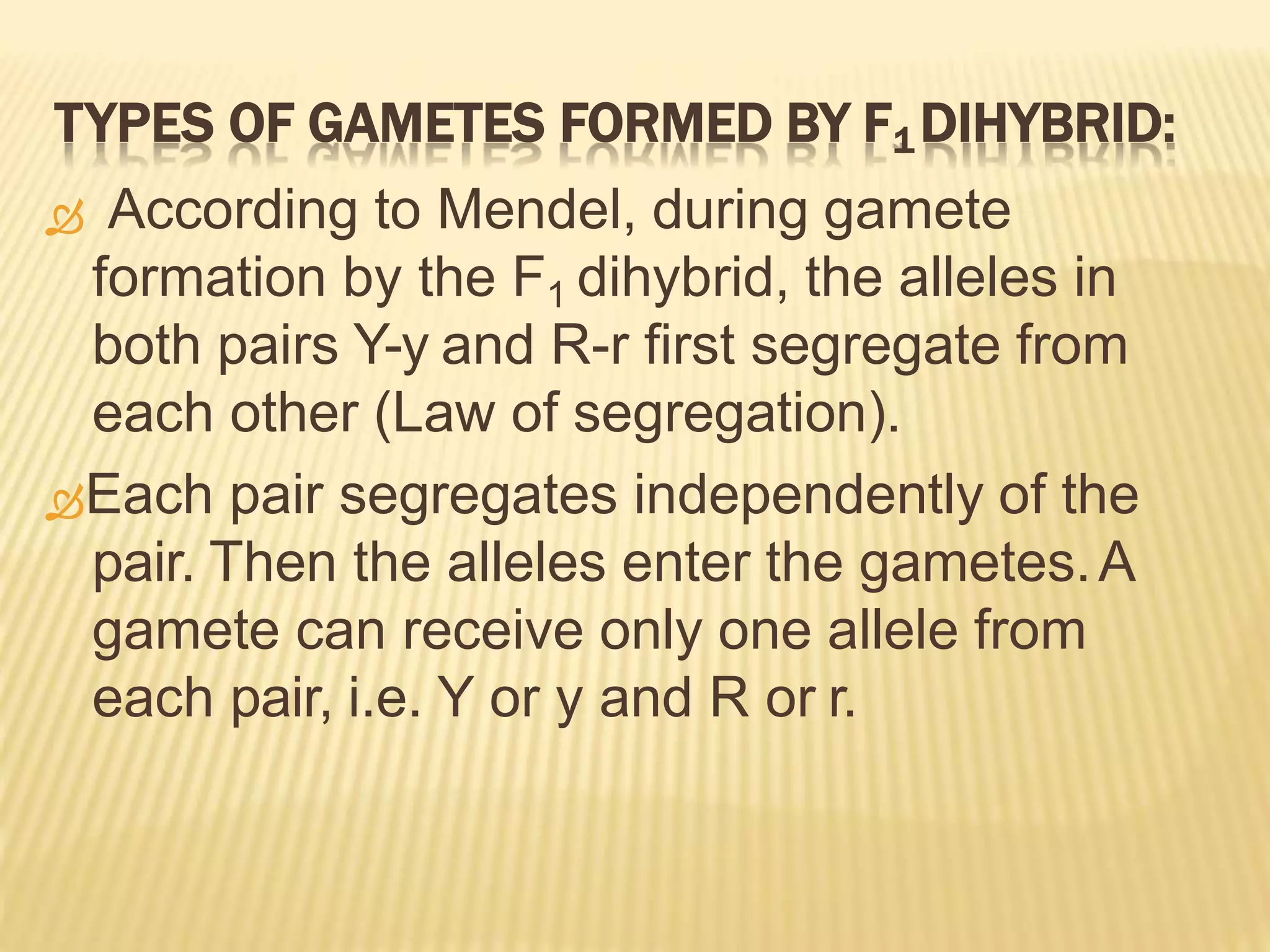 Mendels Laws of Inheritance | PPTX