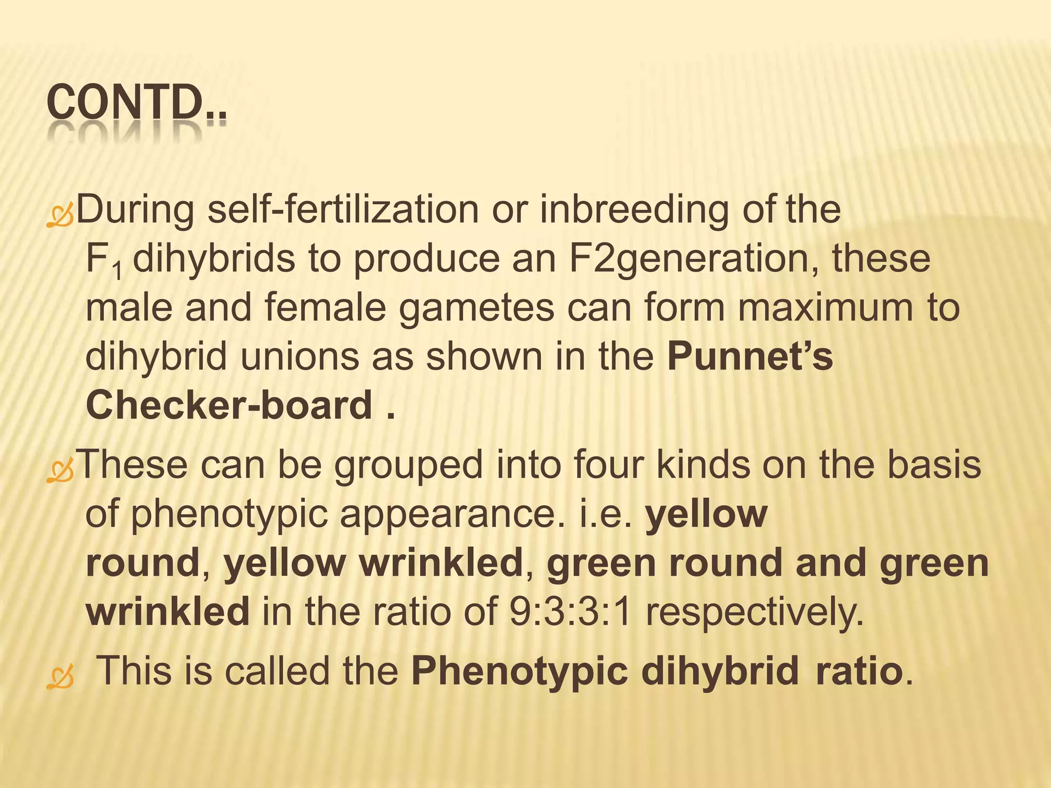 Mendels Laws of Inheritance | PPTX
