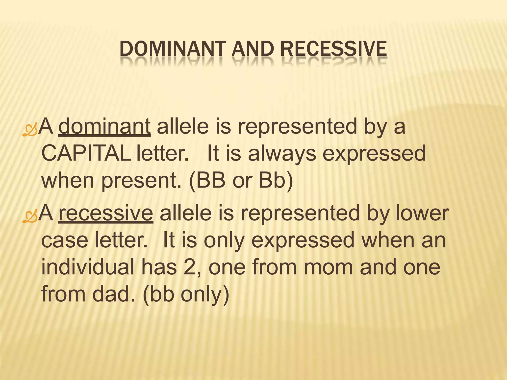 Mendels Laws of Inheritance | PPTX