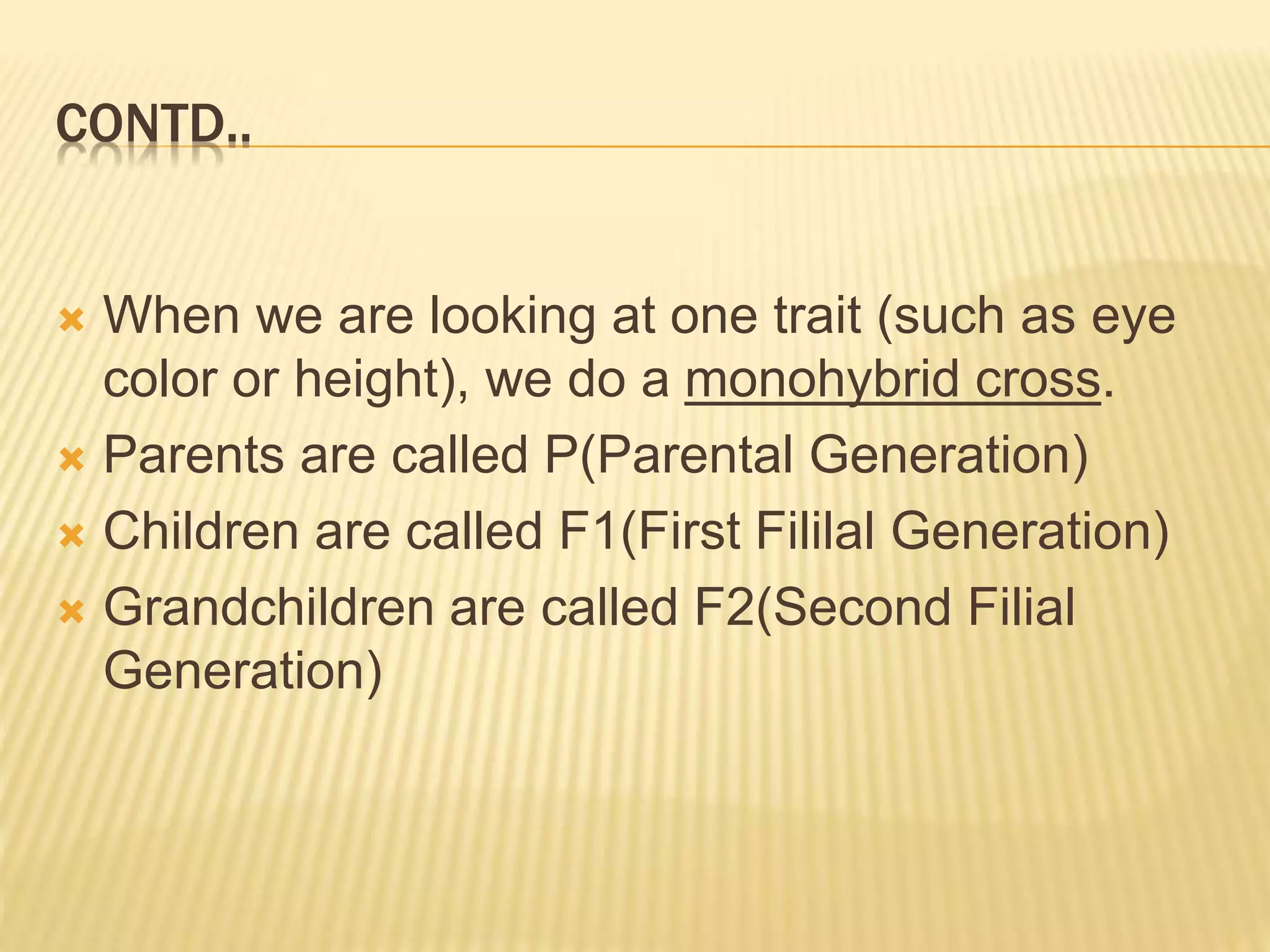 Mendel's laws 31 1 2011 | PPTX