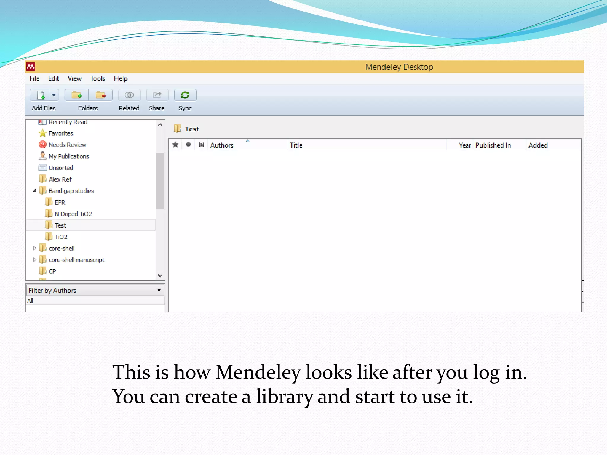 Mendeley Desktop Reference Manager | PDF