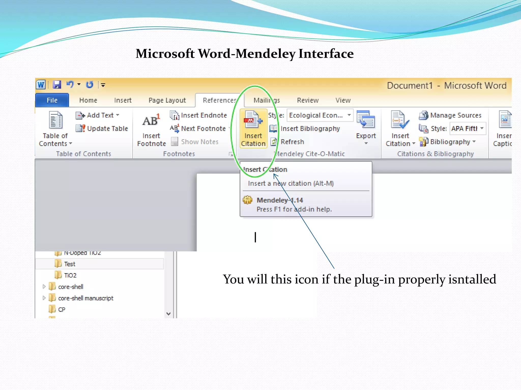 Mendeley Desktop Reference Manager | PDF