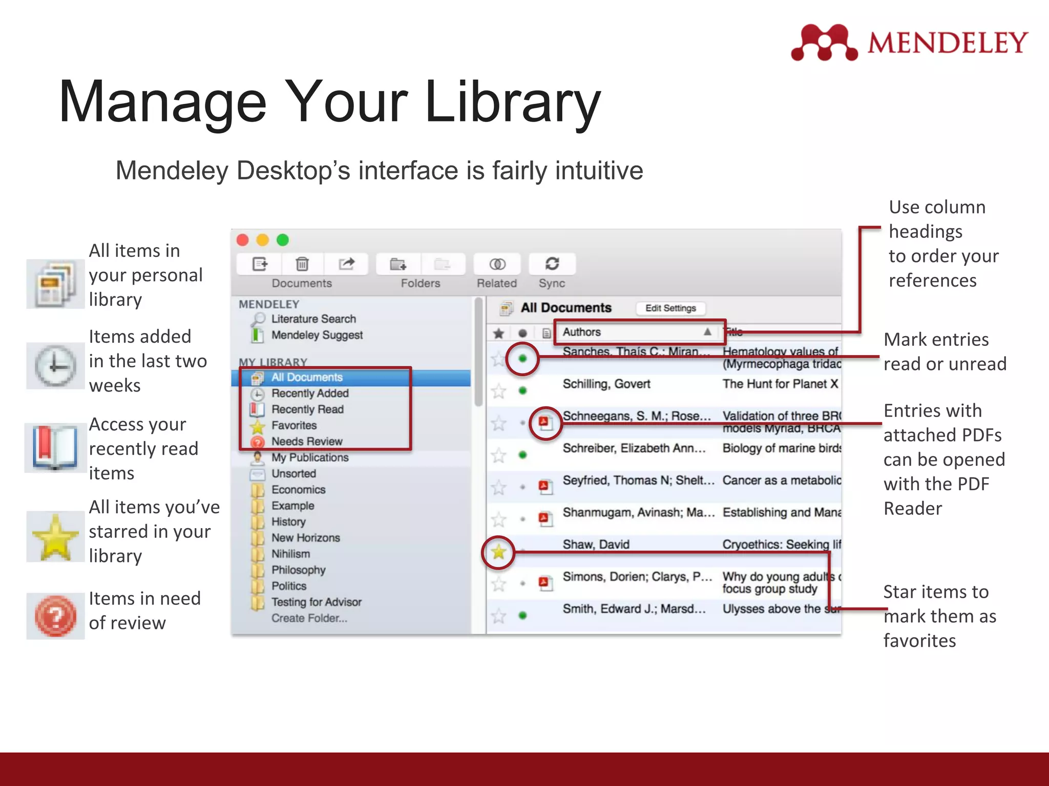 Mendeley Desktop Reference Manager | PDF