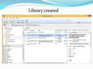 Mendeley Desktop Reference Manager | PDF