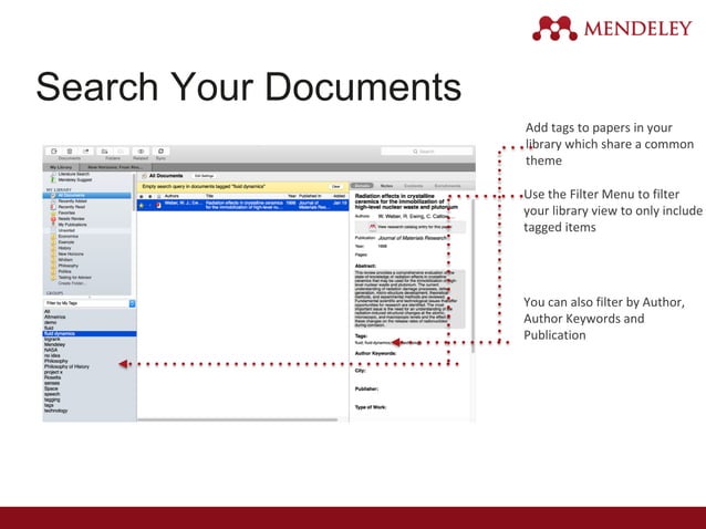 Mendeley Desktop Reference Manager | PDF