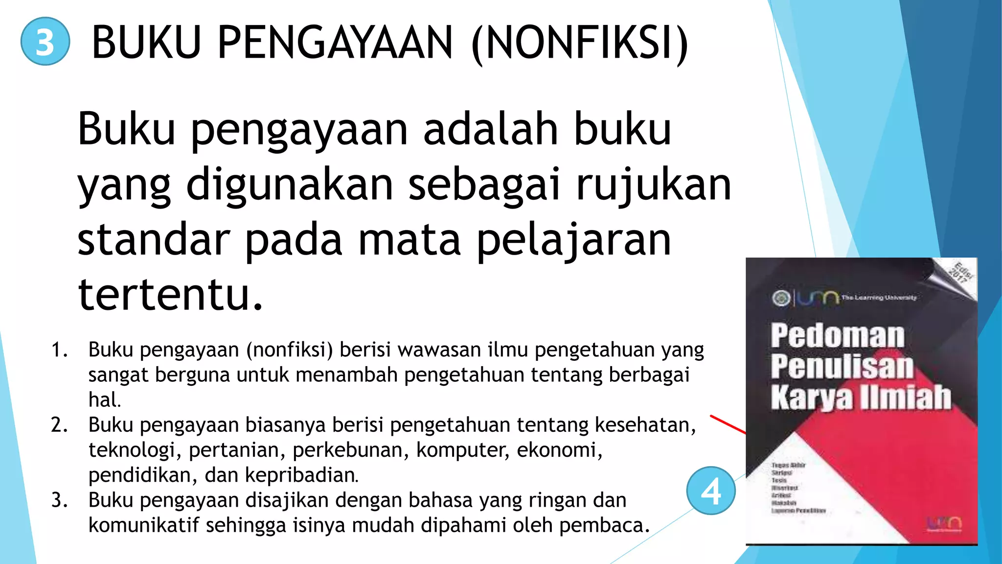 Mendeteksi butir butir penting dari buku pengayaan (nonfiksi | PPT