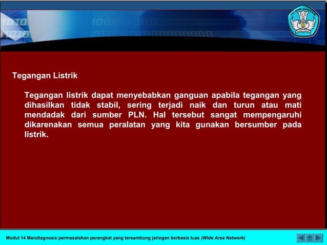 Mendiagnosis permasalahan perangkat yang tersambung jaringan berbasis luas (wide area network) | PPT