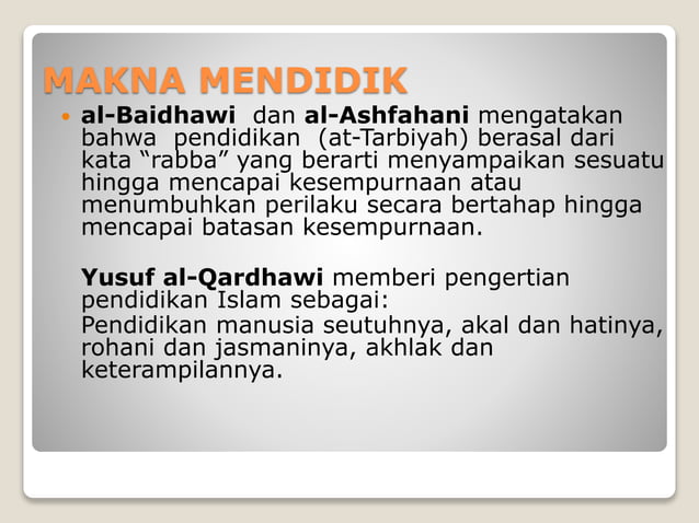 Mendidik anak ala rasulullah saw... | PPTX