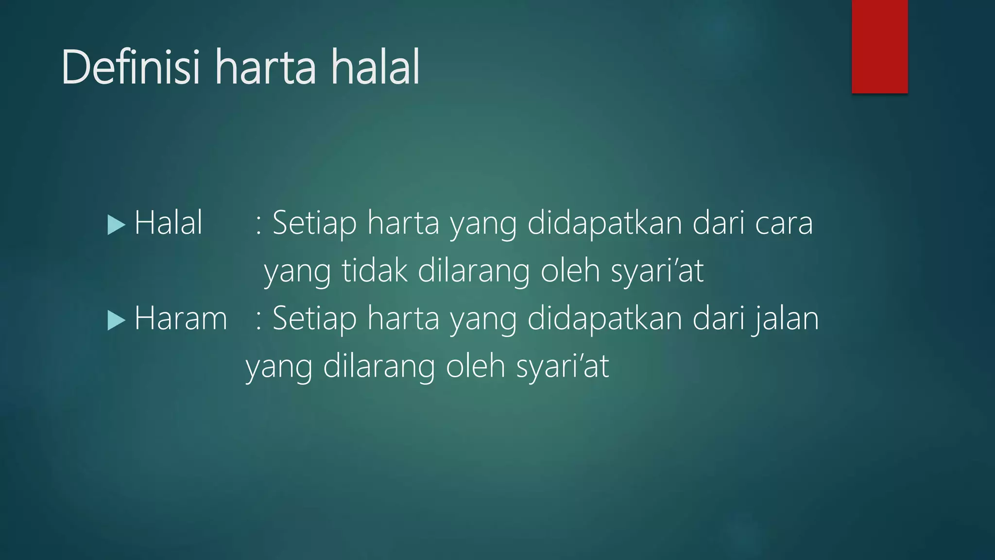 Mendidik anak dengan harta halal 08123305574 | PPT