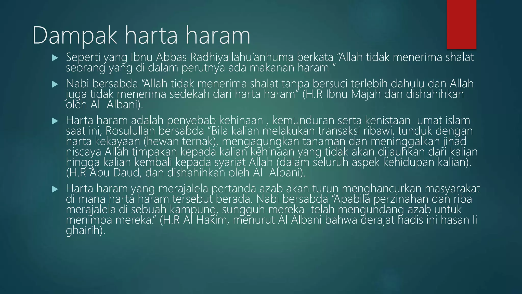 Mendidik anak dengan harta halal 08123305574 | PPT