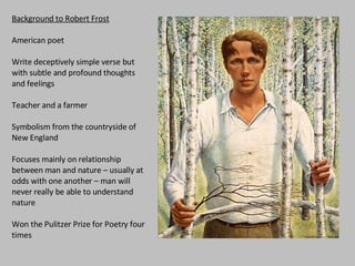 Mending Wall Robert Frost | PPT