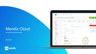 Mendix Cloud Hosting on CloudFoundry | PPTX