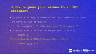 All You need to know about "Database Connector" in Mendix | PPT